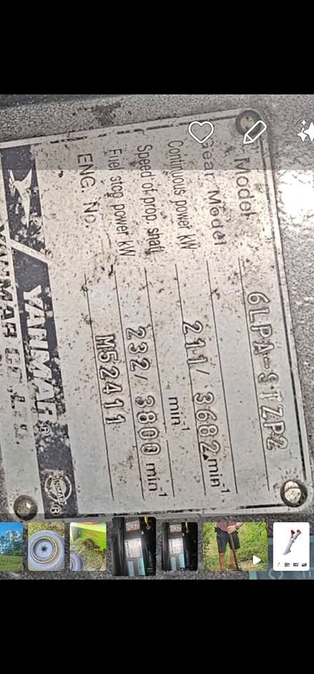 Yanmar 6LPA-STZP2 , Marine Diesel Engine Pair bobtail / 315 HP | eBay