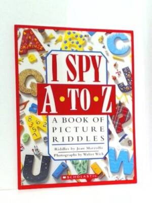 I Spy A to Z, A Book of Pictures and Riddles (I Spy Books) - Paperback ...