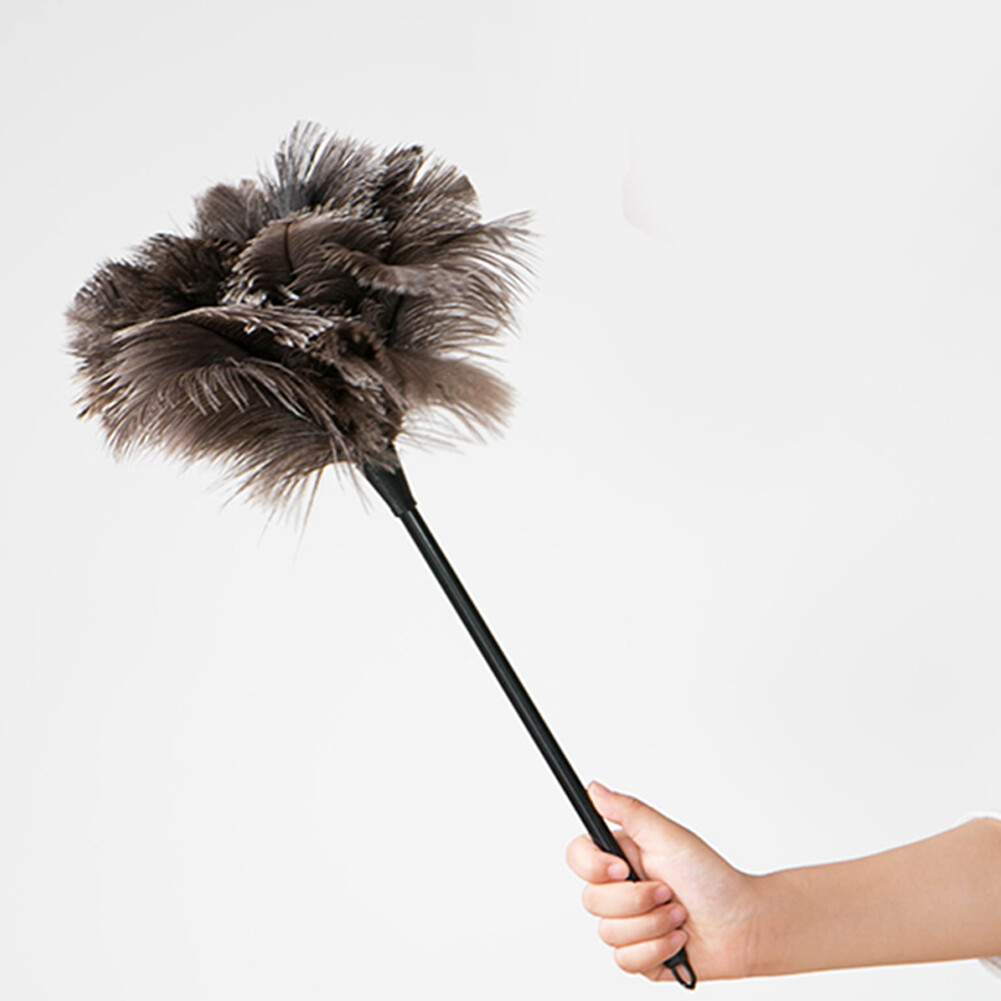 Long Handle Dedusting Furniturer Feather Duster Office Cleaning Tool ...