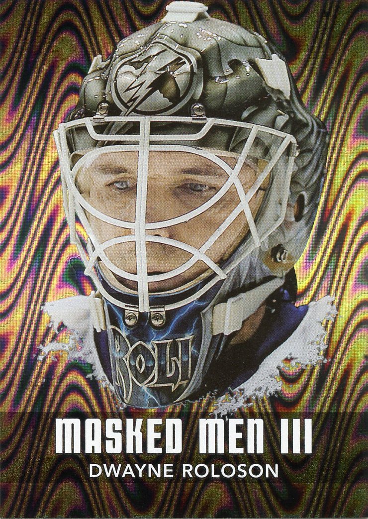 10/11 BETWEEN THE PIPES MASKED MEN III MASK SILVER #MM-17 DWAYNE ...