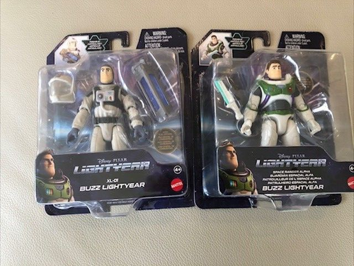 2 X Lightyear Space Ranger Alpha Buzz & XL-01 New Action Figure Disney ...