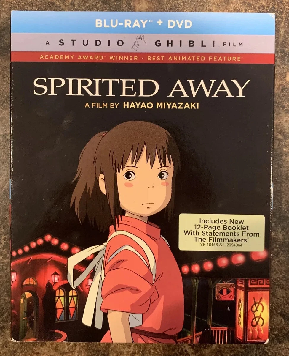 Spirited Away Dvd Cover