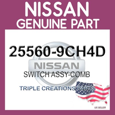Genuine Nissan OEM 25560-9CH4D SWITCH ASSY-COMBINATION 255609CH4D | eBay