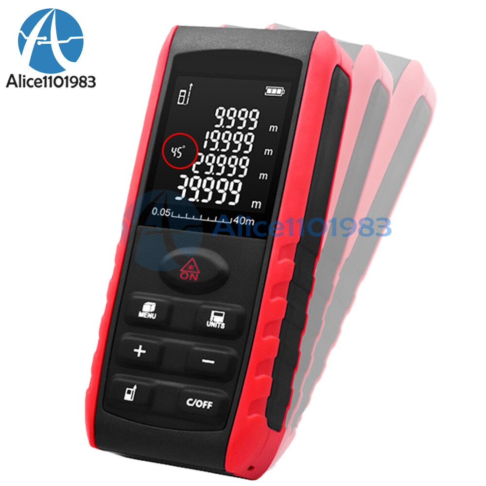 Handheld infrared Laser Rangefinder Digital Distance Meter Ruler Tool ...