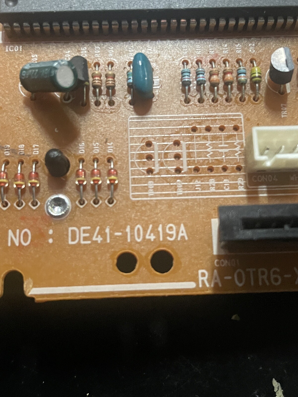 Frigidaire Microwave Control Board - Part # DE41-10419A DE41-10419 A ...
