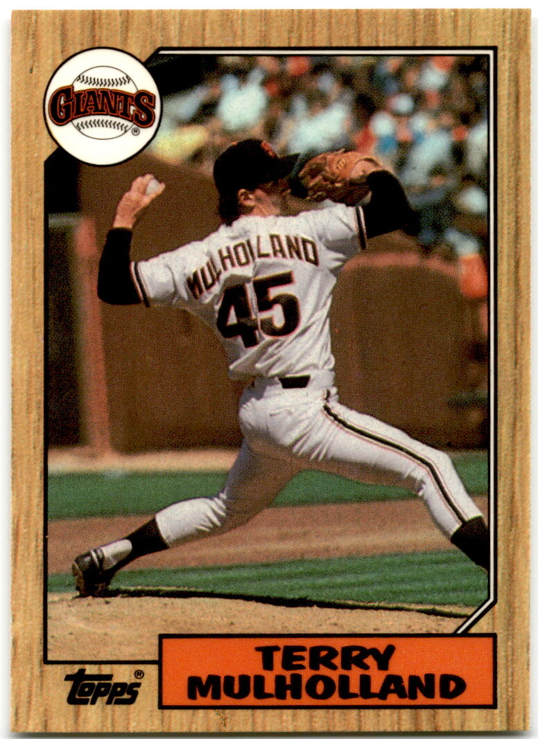 1987 Topps Tiffany Terry Mulholland San Francisco Giants #536 | eBay