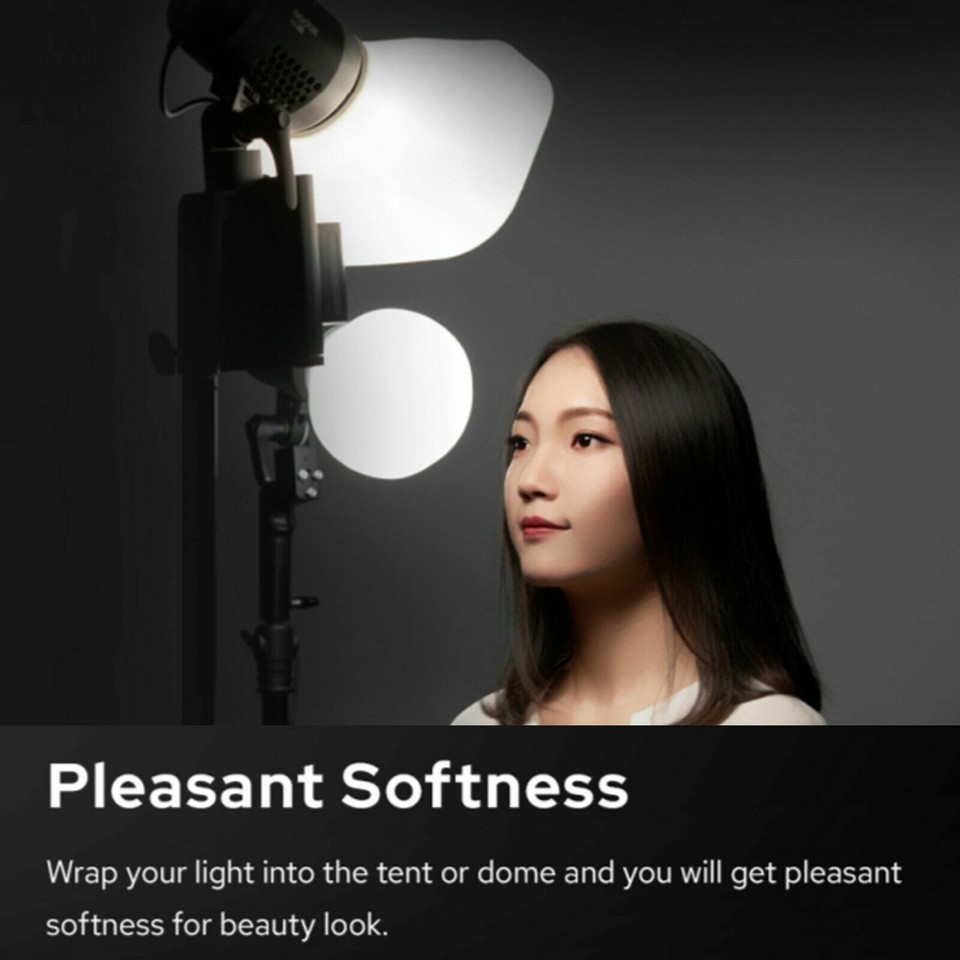 Godox ML-CD15 Flash Diffuser Dome Kit For AD100Pro AD200 Pro V1 V860III ...
