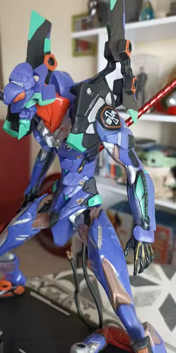 33cm Evangelion EVA-01 Anime Figure High Quality Mutation Statue Desk ...