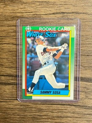 1990 Topps SAMMY SOSA ROOKIE CARD #692 RC White Sox Cubs | eBay