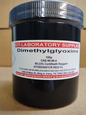 Dimethylglyoxime, Certified® Reagent | eBay