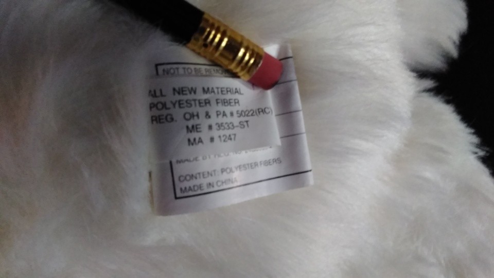 Goffa Int'l Corp. Plush White Puppy 20" | eBay