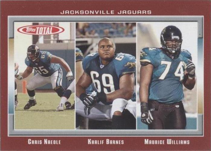 2006 Topps Total - Khalif Barnes, Maurice Williams, Chris Naeole #66 ...