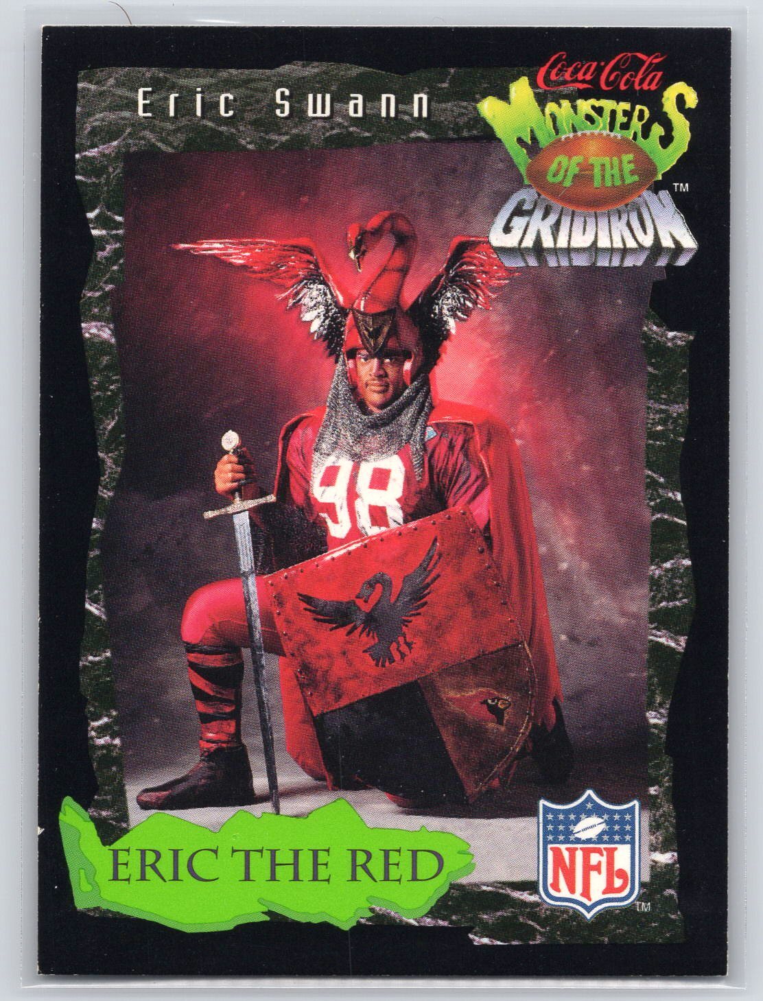 1994 Coca-Cola Monsters of the Gridiron #1 Eric Swann - Cardinals | eBay