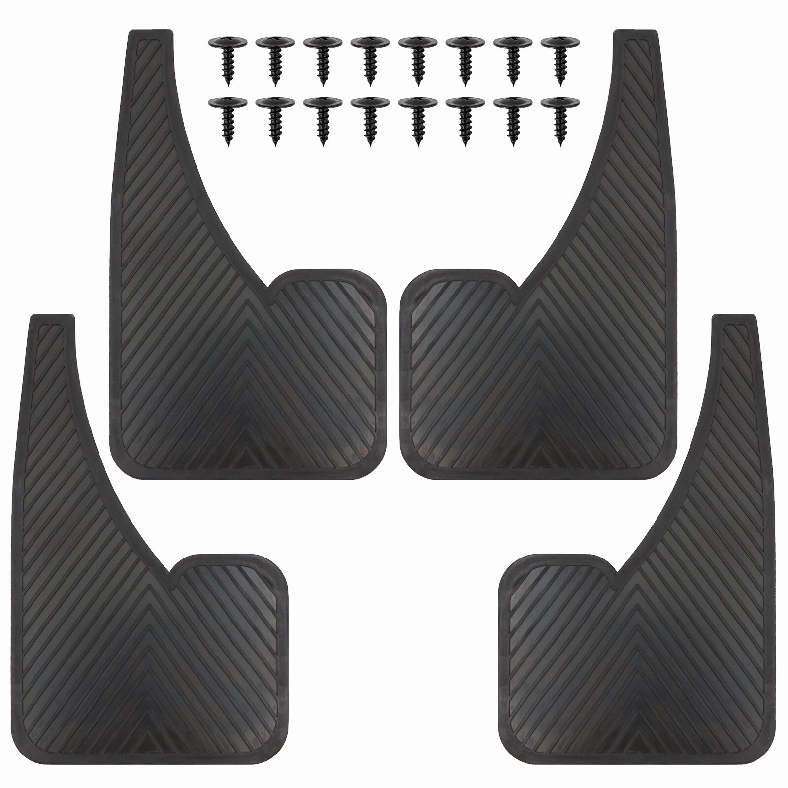 GMC Acadia 5mm Rubber Mud Flaps Mudguards Mudflaps Splash Guards Rear ...