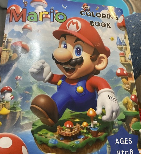 Mario: Coloring Book (Nintendo) [Paperback] | eBay