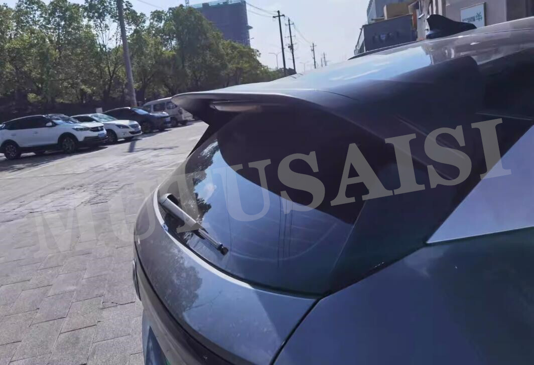 Fit For VW ID.4 ID4 Tailgate Roof Spoiler Rear Window Lid Lip Wing ...