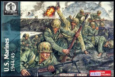 Waterloo 1815 Miniatures 1/72 U.S. MARINES 1944-1945 Figure Set | eBay