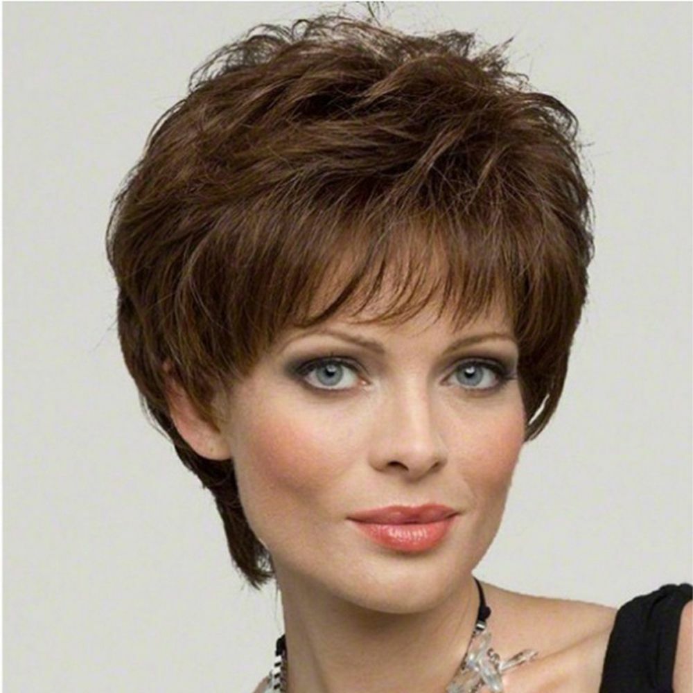 Women Short Curly Wigs Short Curly Blend Messy Fashion Wigs for Women ...
