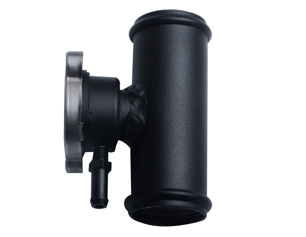 Universal 1-1/2" (38MM) Aluminum Radiator Hose Inline Filler Coolant ...