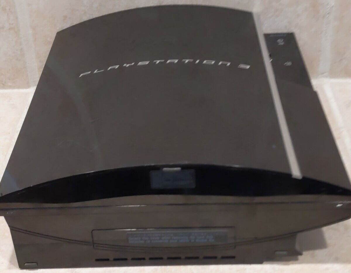 Sony Playstation PS3 Fat CECHG01 40GB Video Game Console Power Cord ...