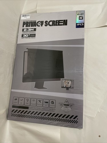 32 Inch Privacy Screen and Blue Filter for Computer Monitor 16:9 Aspect ...