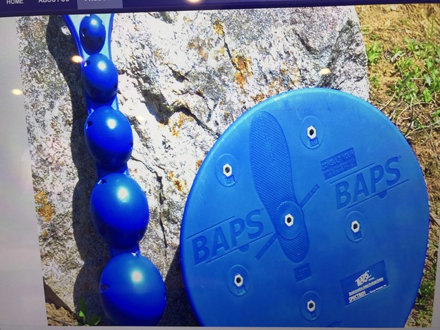 Baps Board System W/wall Rack 6400 Spectrum Therapy Physical Therapy ...