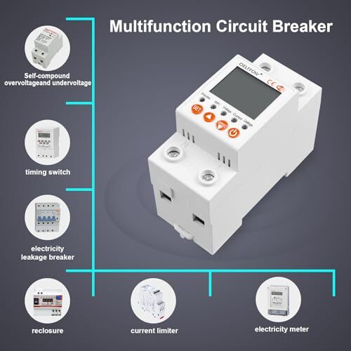 WiFi Circuit Breaker Smart Miniature Circuit Breaker - Single Phase ...