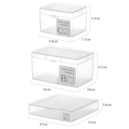 Mini Box Rectangular Box Translucent Box Packing Box Storage Box ...