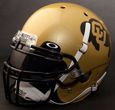 COLORADO BUFFALOES Football Helmet | eBay