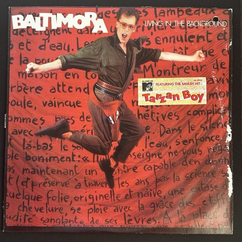 BALTIMORA Living In The Background Tarzan Boy Vinyl Electronic/Synth ...