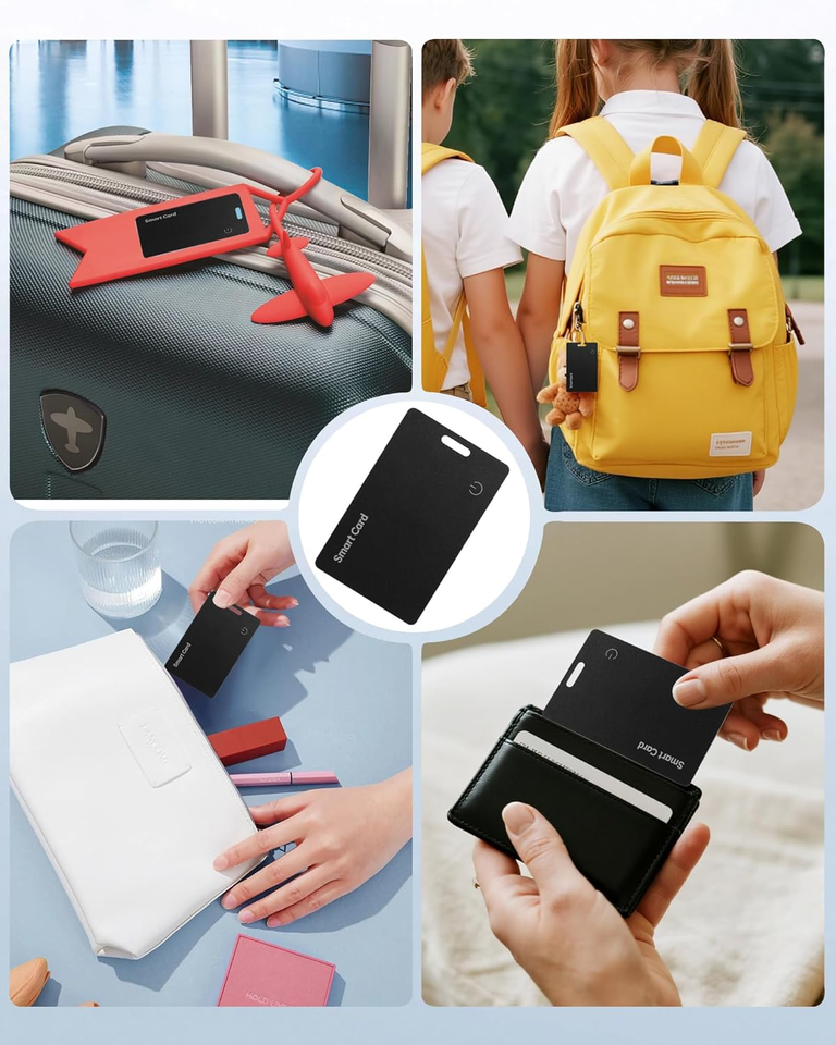 Wallet Tracker Card for Android,Rechargeable Air Tag Wallet Finder ...