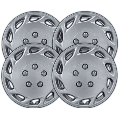 14' Silver Clip-On Hubcaps for 1997-1999 Toyota Camry | eBay
