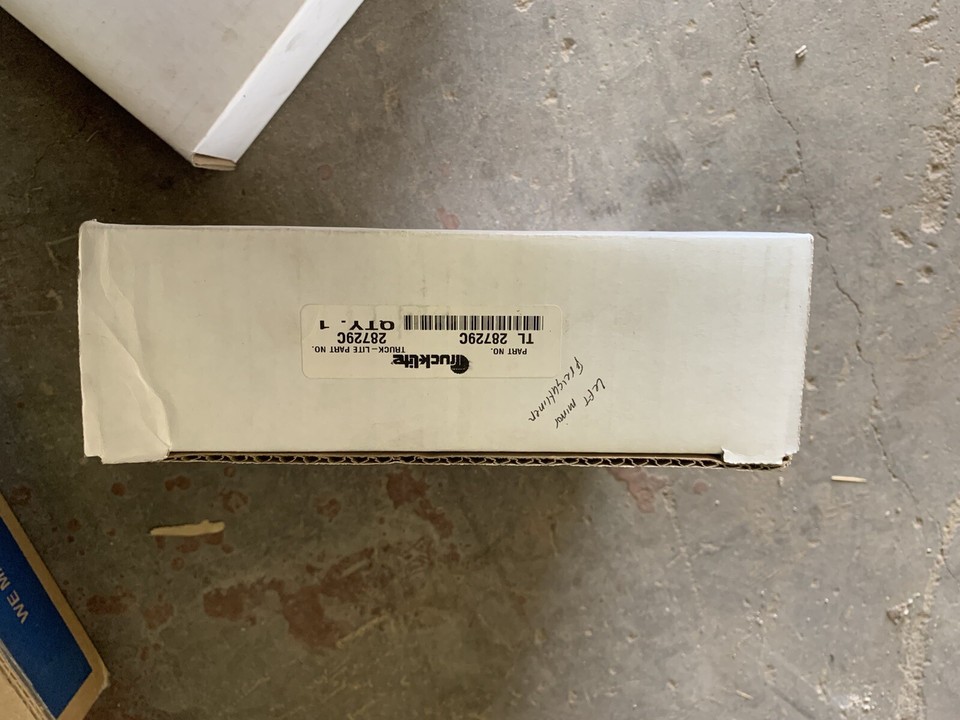 28729C Freightliner Left Mirror Assembly. OEM Freightliner Part ...
