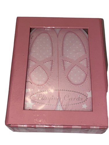 Ballet Ballerina Pointe Shoe PLAYING CARDS Game NEW RUSS BERRIE Party ...