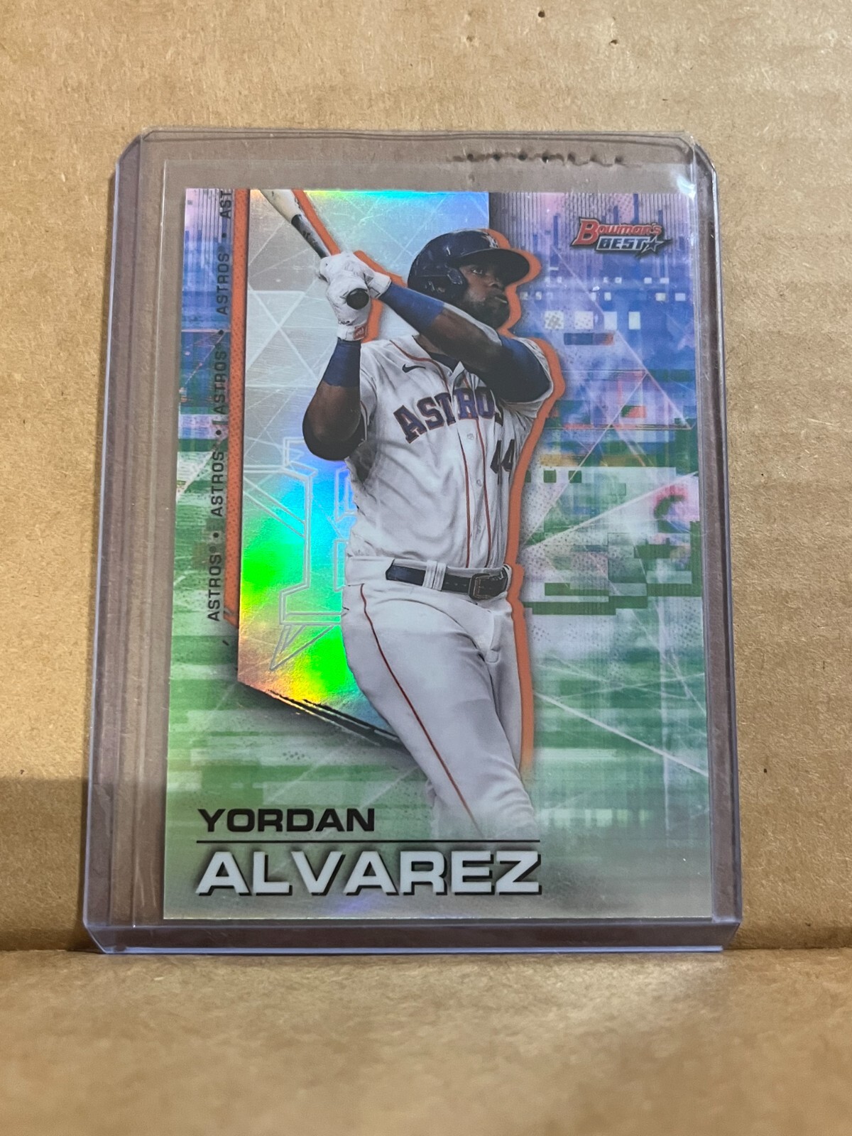 Yordan Alvarez 2021 Bowman's Best Refractor #8 | eBay