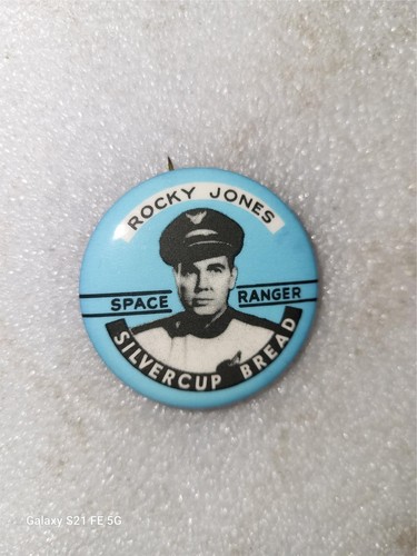 Vintage Silvercup Bread Rocky Jones Space Ranger Pinback Button | eBay