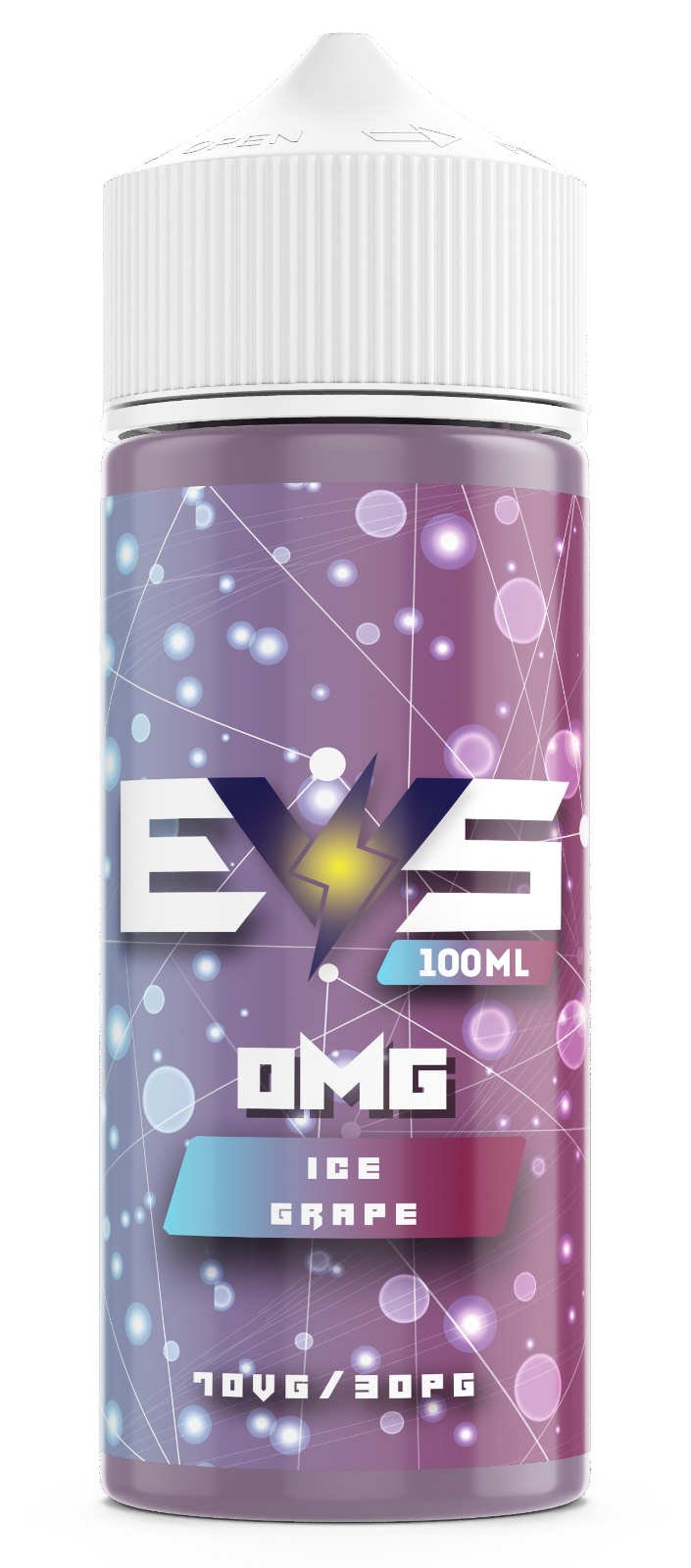 100ml E Liquid EVS Premium 0mg No Nic Vape Juice Vintage Elux Flavour ...