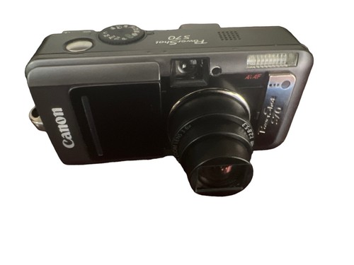 Canon PowerShot S70 AiAF 7.1MP 3.6x Digital Camera - no battery/ tested ...