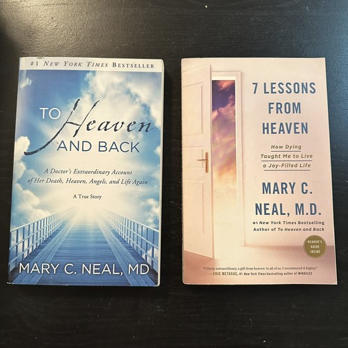 To Heaven and Back & 7 Lessons From Heaven - Mary C Neal, paperback | eBay