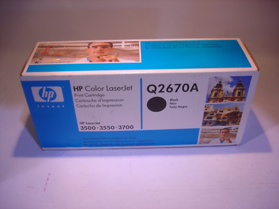 Hewlett Packard LaserJet 3500/3550/3700 Q2670A Black Toner | eBay