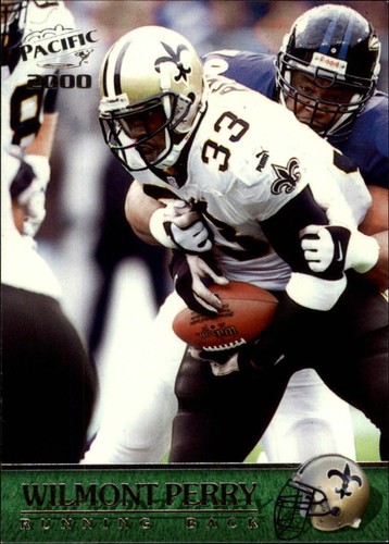 2000 Pacific Football Card #232 Wilmont Perry | eBay
