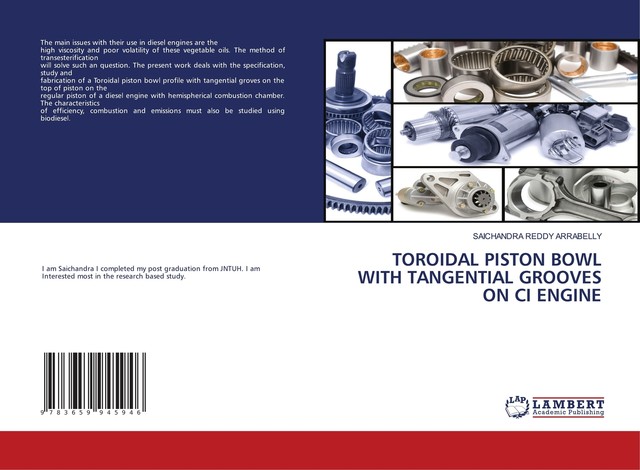 Toroidal Piston Bowl With Tangential Grooves On Ci Engine von ...