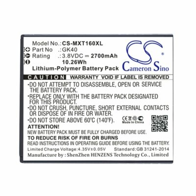 2700mAh Battery for Motorola Moto G4 , Play XT1600 XT1601 XT1768 Moto ...