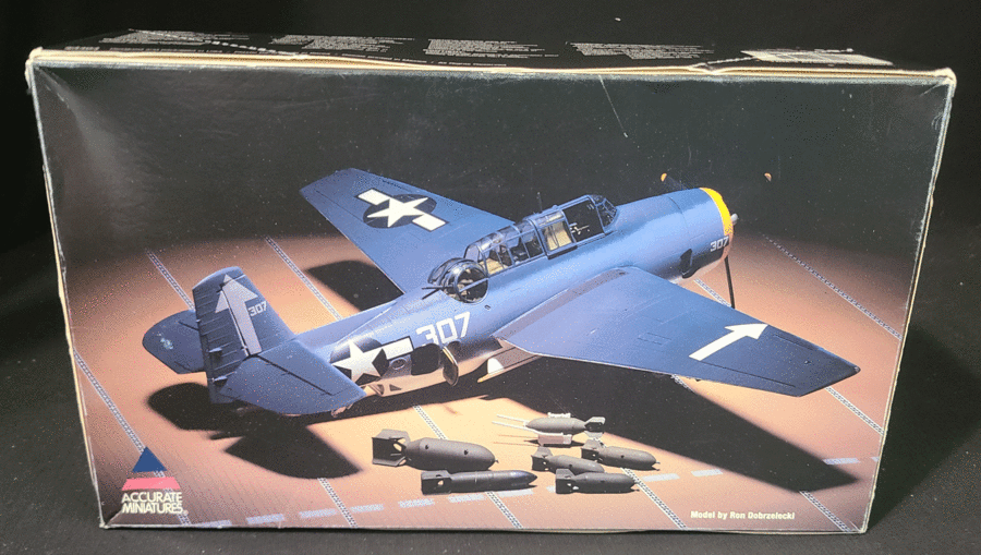 Accurate Miniatures Model Kit TBM-3 Avenger Navy Bomber 1:48 Kit #3404 ...