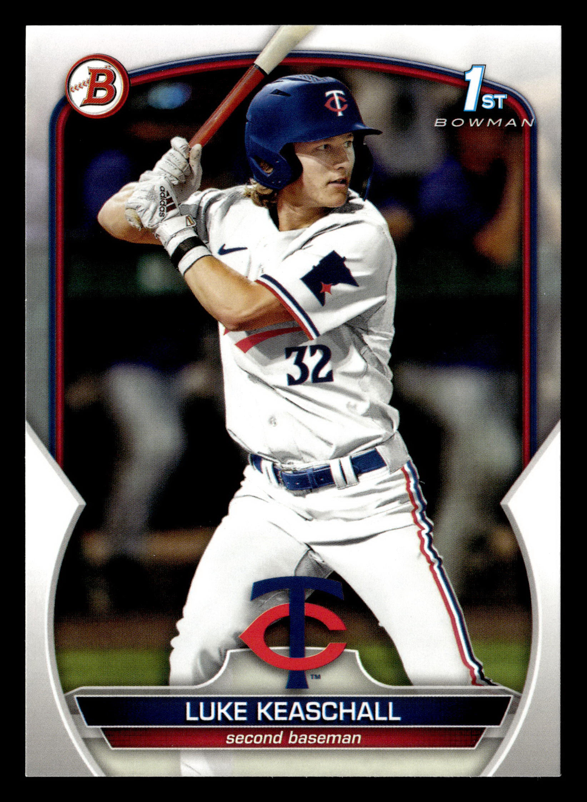 Luke Keaschall 2023 1st Bowman Draft #BD-53 Minnesota Twins ROOKIE RC ...