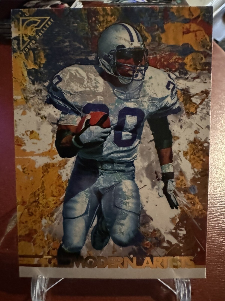 Barry Sanders 2024 ISO 2024 Prizm Barry Sanders Gold Vinyl, True Gold