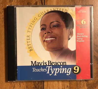 Mavis Beacon Teaches Typing 9 - CD-ROM PC game 1999 - FREE SHIP | eBay
