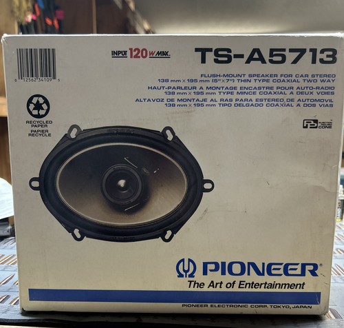 TS-A5713 Pioneer 120 Watts Car Audio Speaker Coaxial Two Way | eBay