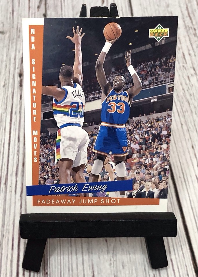 1993-94 Upper Deck Signature Moves Patrick Ewing #244 New York Knicks ...