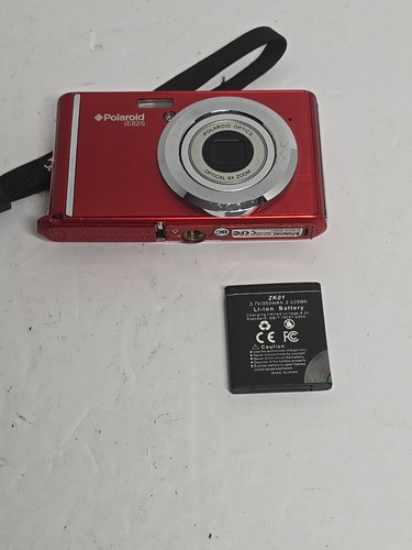 Polaroid IE826 Digital camera - With Battery - No Charger - UNTESTED | eBay